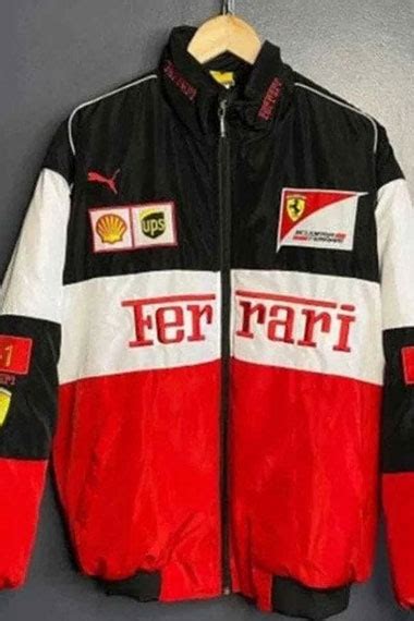 Ferrari Billie Eilish Womens Black Bomber Parachute Jacket