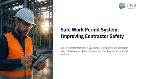 Ppt Safe Work Permit System Software For Contractor Safety Powerpoint Presentation Id 14180803