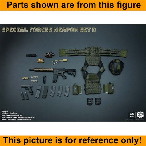 Special Forces Weapons D Black Fast Mag Pouch Set 2 1 6 Scale
