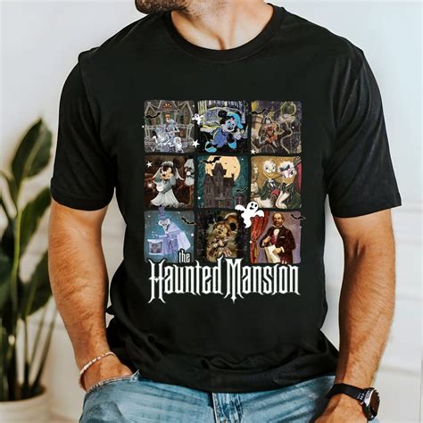 Mickey And Friends Halloween Sweatshirt Disney World Haunted Mansion