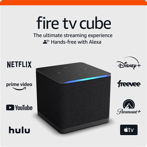 Amazon Fire Tv Cube Modelo Más Reciente Con Búsqueda De Fire Tv Con