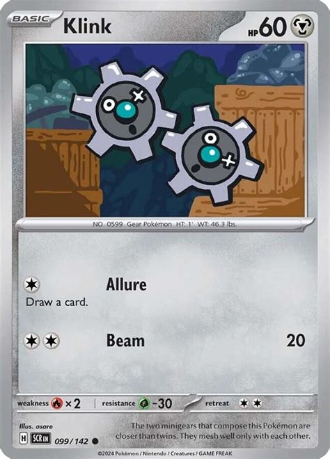 Klink Pokémon Detail