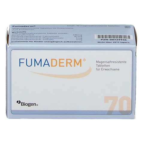 Fumaderm® 70 St Mit Dem E Rezept Kaufen Shop Apotheke