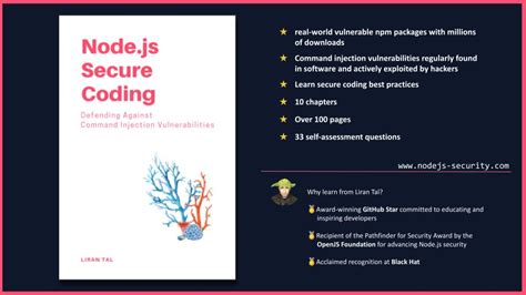 fancy mastering node js security 🏅🚀💪 i got you covered … liran tal