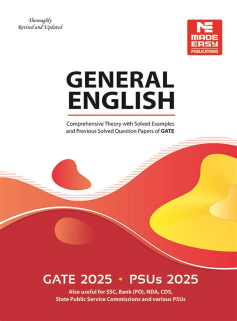 Buy General English For Gate And Psus 2025