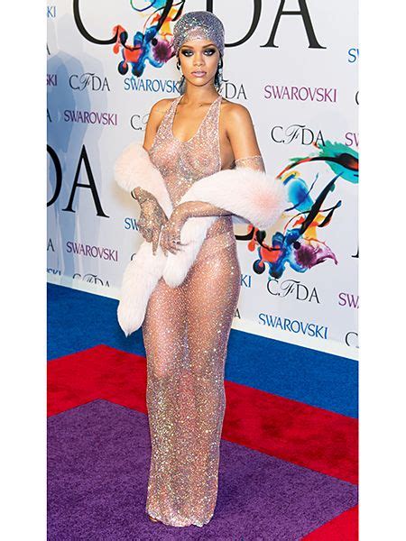 About Rihannas See Through Dress At Tonights Cfda Awards Gq
