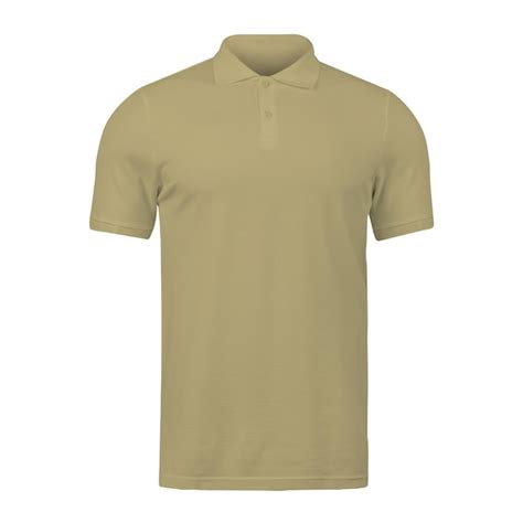 Premium Photo Photo Realistic Sand Color Polo Tshirt Mockup