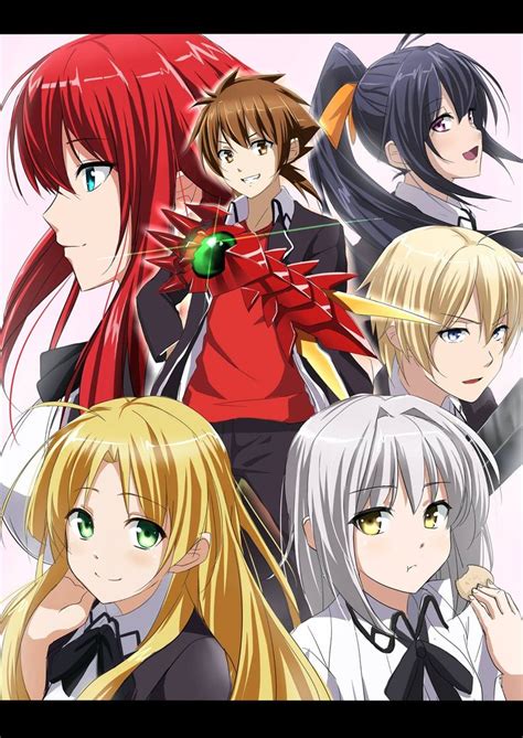 High School Dxd Group Highschool Dxd Mc Dxd Rias Dxd Wallpaper