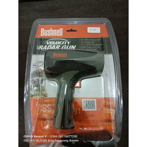 Jual Speed Gun Bushnell Radar Gun Velocity Shopee Indonesia