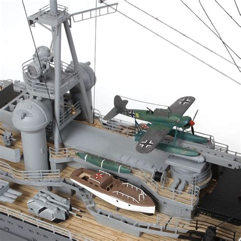 Prinz Eugen 1 200 Wood Construction Kit Occre 16000