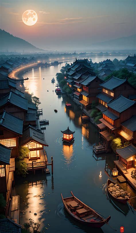 江南古镇 无界ai