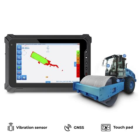 Real Time Compactor Machine Control System With Sitenav