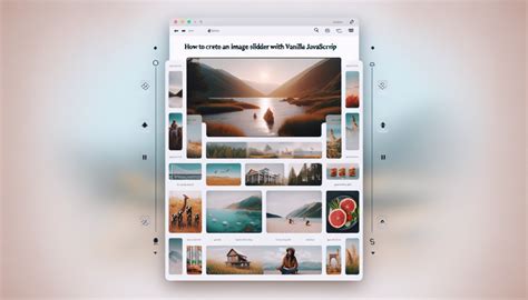 Slider De Imágenes Con Vanilla Javascript Guía Paso A Paso