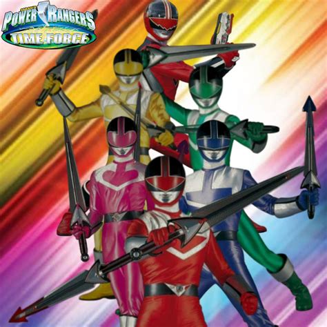 Power Rangers Time Force Team By Superhasbro On Deviantart