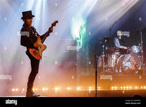 Roskilde Denmark 07th May 2021 The Danish Rock Band D A D Performs A Live Concert At