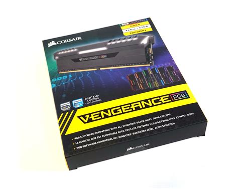 Quick Look Corsair Vengeance Rgb Ddr4 3000 Memory Kit Pc Perspective