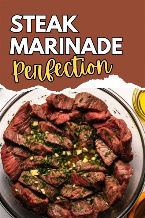Perfect Steak Marinade Recipe