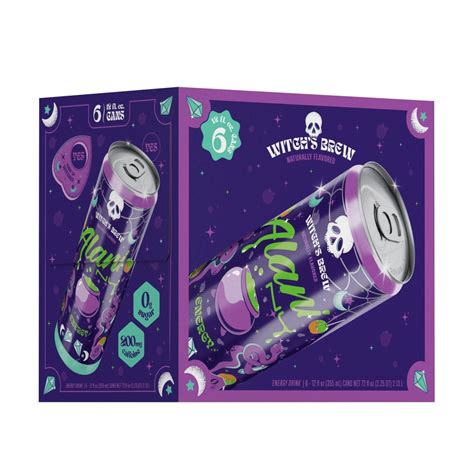 Alani Nu Witchs Brew Energy Drink Cans 6 Ct 12 Fl Oz Fred Meyer