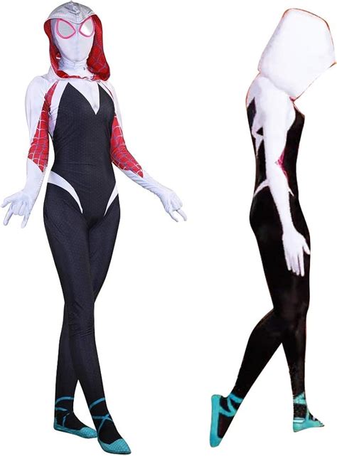 Spider Man Across The Spider Verse Gwen Stacy Cosplay Costumes Porn Sex Picture