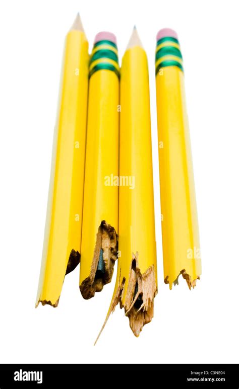 Broken Pencil Isolated Cut Out Stock Images And Pictures Alamy