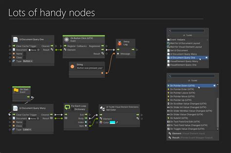 visual scripting for ui toolkit community showcases unity discussions