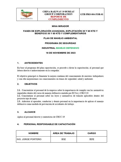 informe manejo defensivo 18 11 2023 pdf