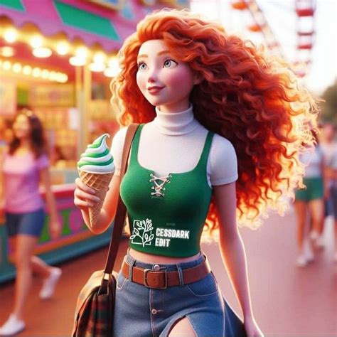 Pin By 💝byneuras💝 On Princesas Disney Modernas Disney Princess Modern Disney Princess Merida
