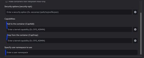 Forms Arent Aligned In Create Container · Issue 991 · Containerspodman Desktop · Github