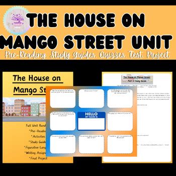The House On Mango Street Complete Full Unit English Tpt
