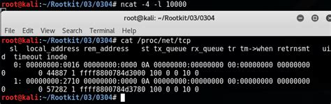 Linux Rootkit实验｜0204 基本功能之隐藏端口