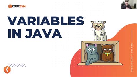 Java Variables Codegym University Course Youtube