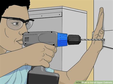 How To Install Upper Cabinets With Pictures Wikihow