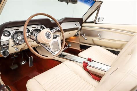 1967 Mustang White Interior