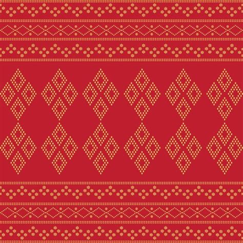 Ulos Batak Vector Images 40