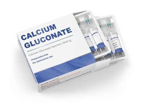 10ml Calcium Gluconate Injection At ₹ 190box Calcium Gluconate
