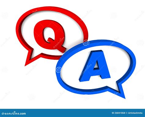 Clipart Of Question And Answer