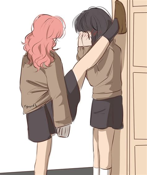 Koga Mitsuki And Oosawa Aya Kininatteru Hito Ga Otoko Ja Nakatta Drawn By Hzrd Danbooru