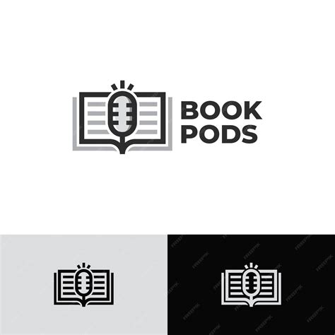 Premium Vector Education Podcast Logo Vector