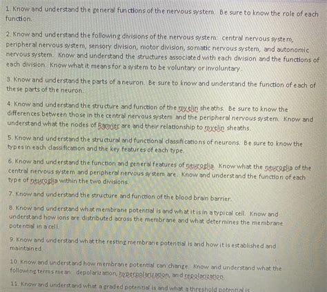 Solved 11 Know And Understand What A Graded Potential Is