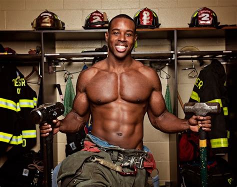 Black Firefighter Calendar