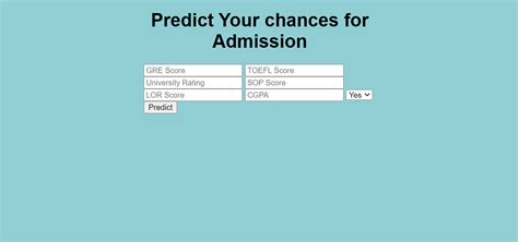 Github Chandrakant Admission Prediction Admission Prediction Using Machine Learning