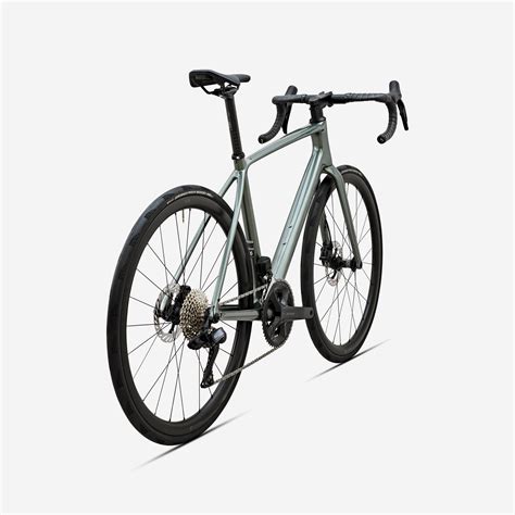 Bicicleta De Estrada Endurance Shimano 105 Di2 Edr Cf Ultra Verde Caqui Decathlon