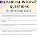 Behavioral Interview Questions: Key Points, Scripted Answers and Expert Strategies for ...