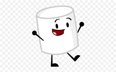 Battle For Dream Island Marshmallow Cartoon Png Marshmallow Png