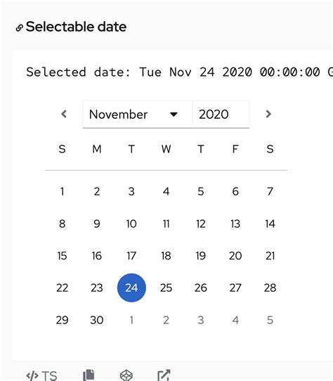 Calendar Month Has Padding That Keeps It From Aligning With Content