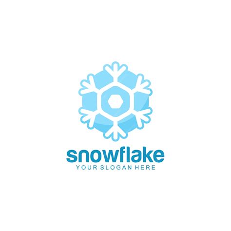 Premium Vector Snowflake Logo Ready To Use
