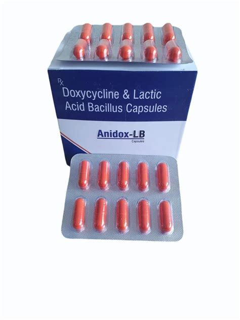 Doxycycline And Lactic Acid Bacillus Tablets Doxycycline And Lactic Acid Bacillus Capsules