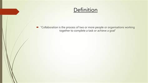 Coordination And Collaboration Pptx