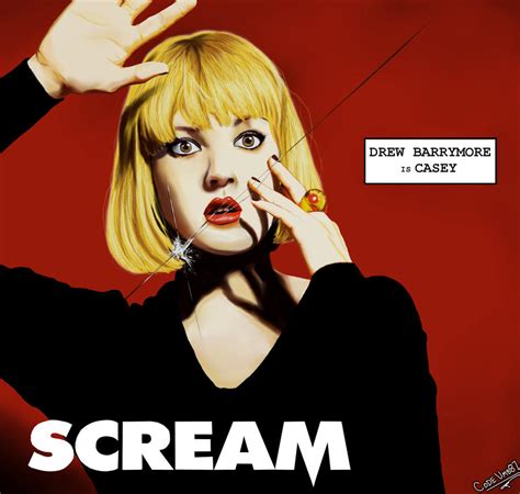 Scream Drew Barrymore By Code Umb87 On Deviantart