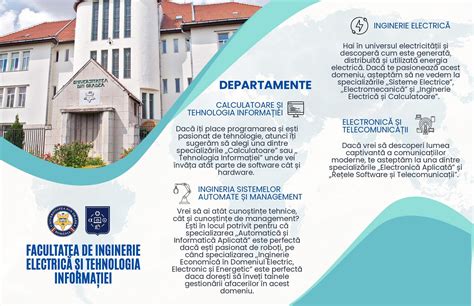 Facultatea De Inginerie Electrică și Tehnologia Informației Oradea